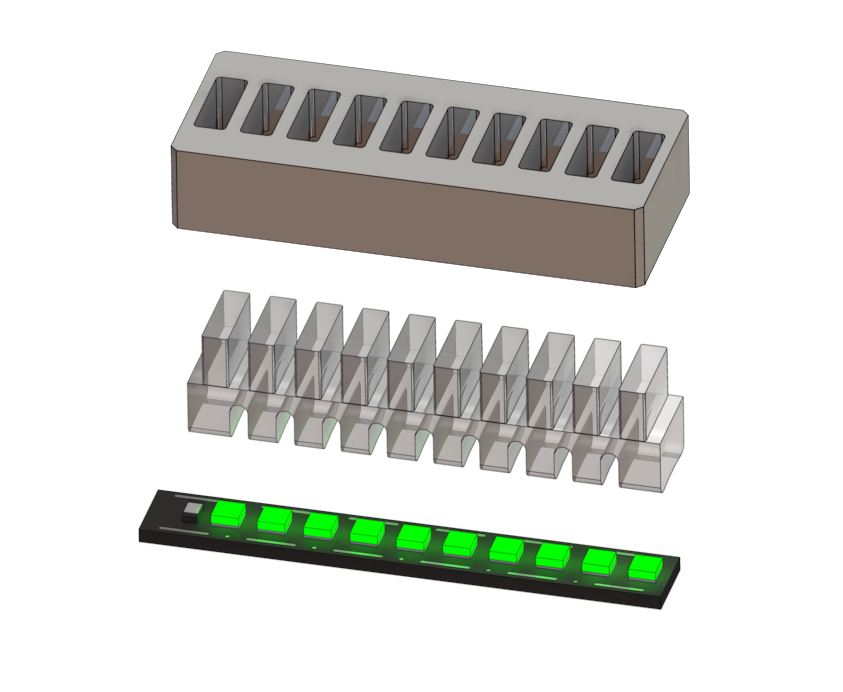 Led bar graph [Clan Series] – Laredo Sabers